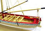 Model-Shipways 18th Century Longboat Wooden Model Ship Kit 1/48 Scale #1457
