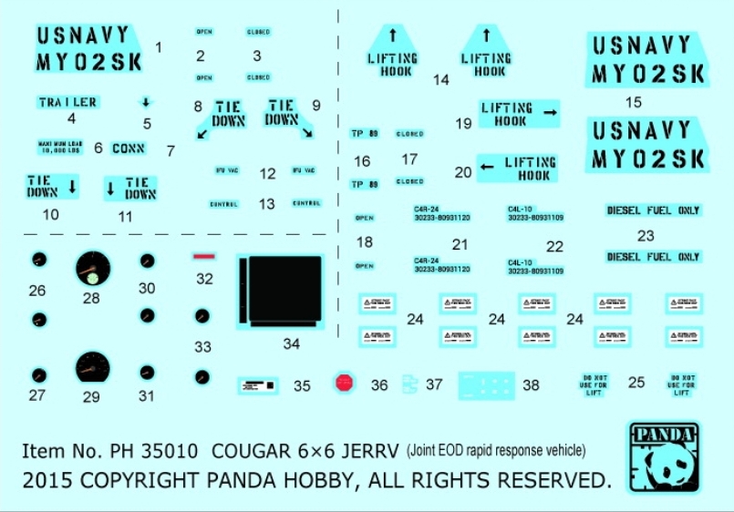 Cougar 6x6 JERRV (Joint EOD Rapid Response Vehicle) -- Military Vehicle ...