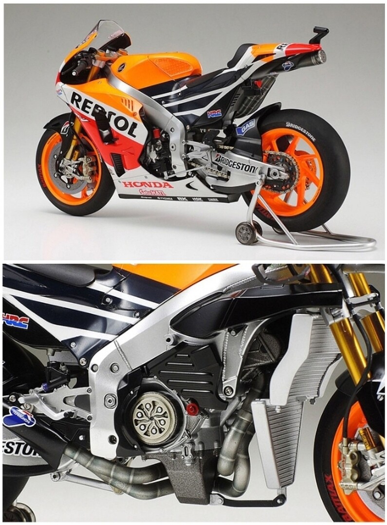 Repsol Honda RC213V'14 -- Plastic Model Motorcycle Kit -- 1/12 Scale ...