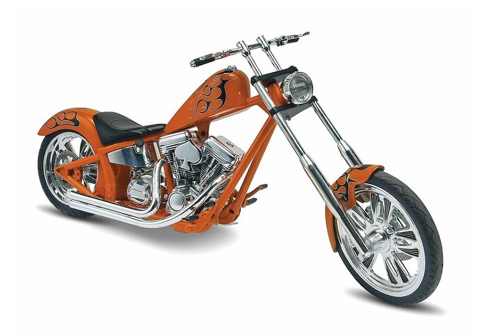 Custom Chopper Set -- 1/12 Scale Plastic Model Motorcycle Kit ...