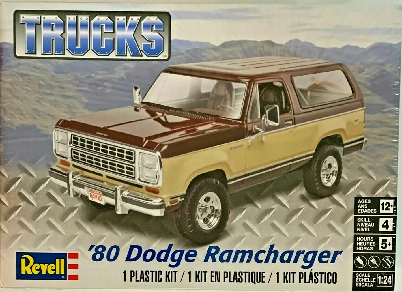 1980 Dodge Ramcharger -- Plastic Model Truck Kit -- 1/24 Scale ...
