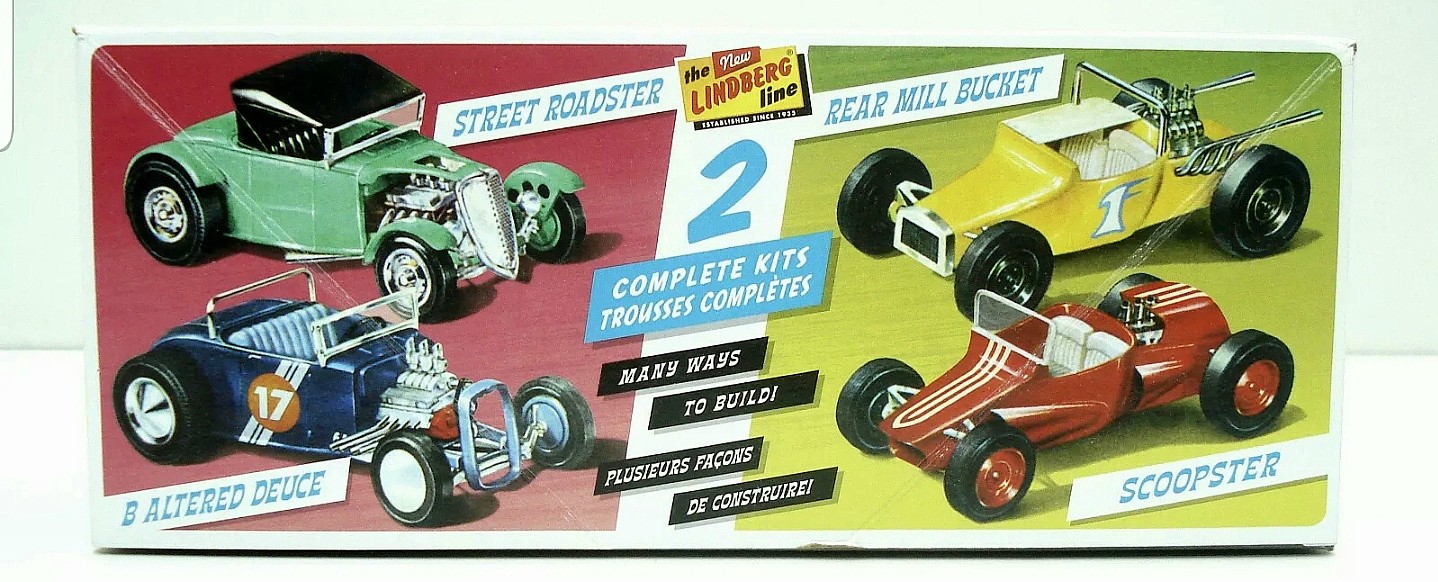 Customizable Street Rod (2) -- Plastic Model Car Kit -- 1/32 Scale -- # ...