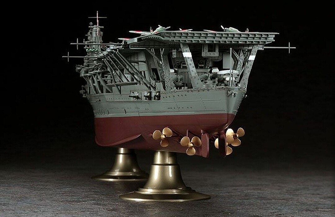 IJN Aircraft Carrier Junyo -- Plastic Model Military Ship Kit -- 1/350 ...