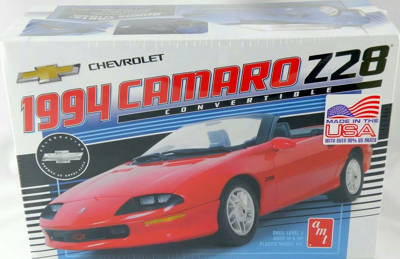 1994 Chevy Camero Convertible -- Plastic Model Car Kit -- 1/20 -- #1030 ...