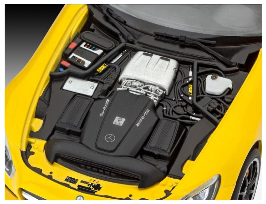 Mercedes AMG GT Car -- Plastic Model Car Kit -- 1/24 Scale -- #7028 ...