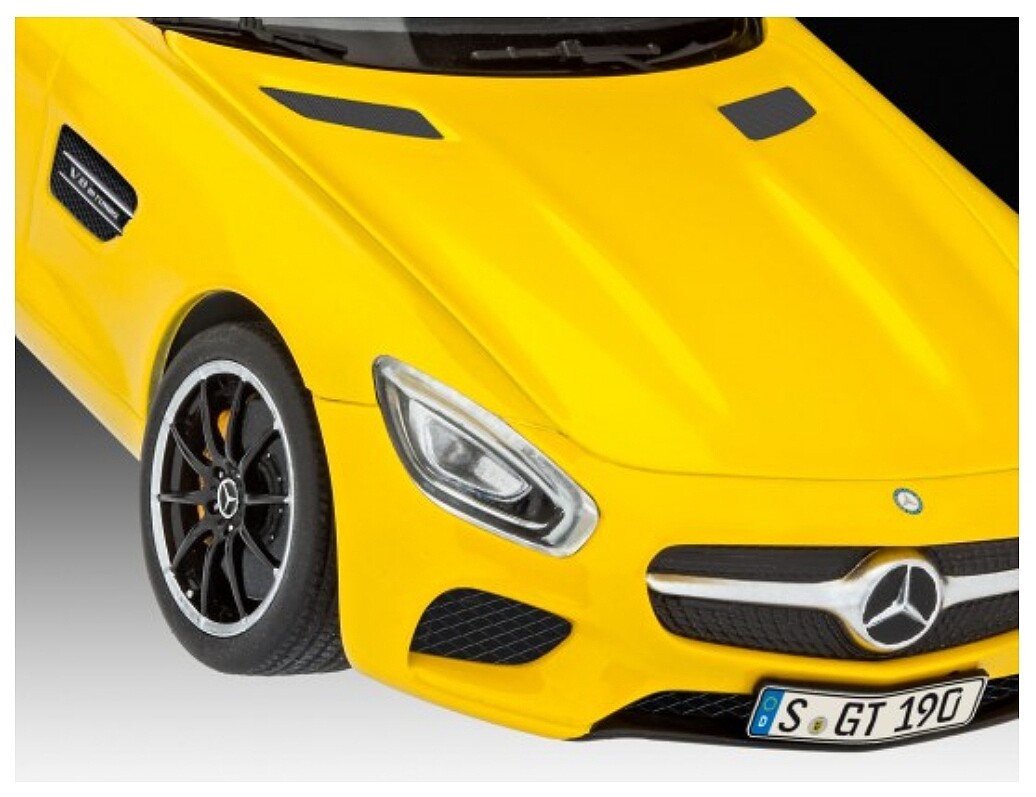 Mercedes AMG GT Car -- Plastic Model Car Kit -- 1/24 Scale -- #7028 ...