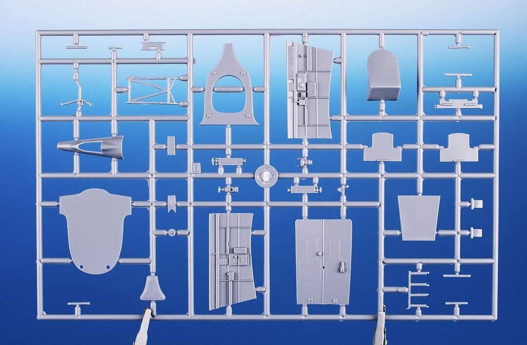 Mohawk Mk IV Hawk Fighter with Cyclone Engine -- Plastic Model Airplane ...