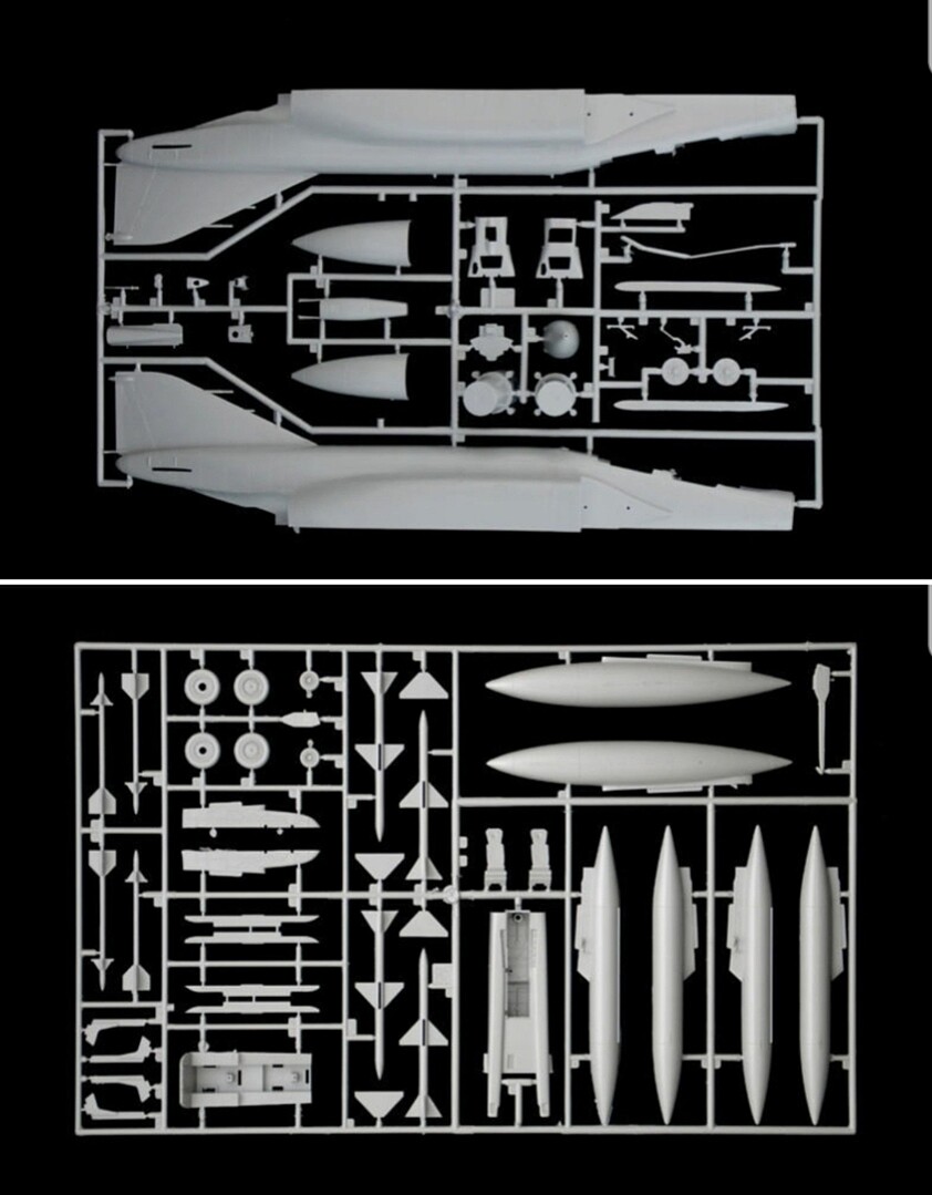 F-4E Phantom II -- Plastic Model Airplane Kit -- 1/48 Scale -- #2770s ...