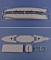 HobbyBoss Japanese Battleship Mikasa 1902 Plastic Model Military Ship ...