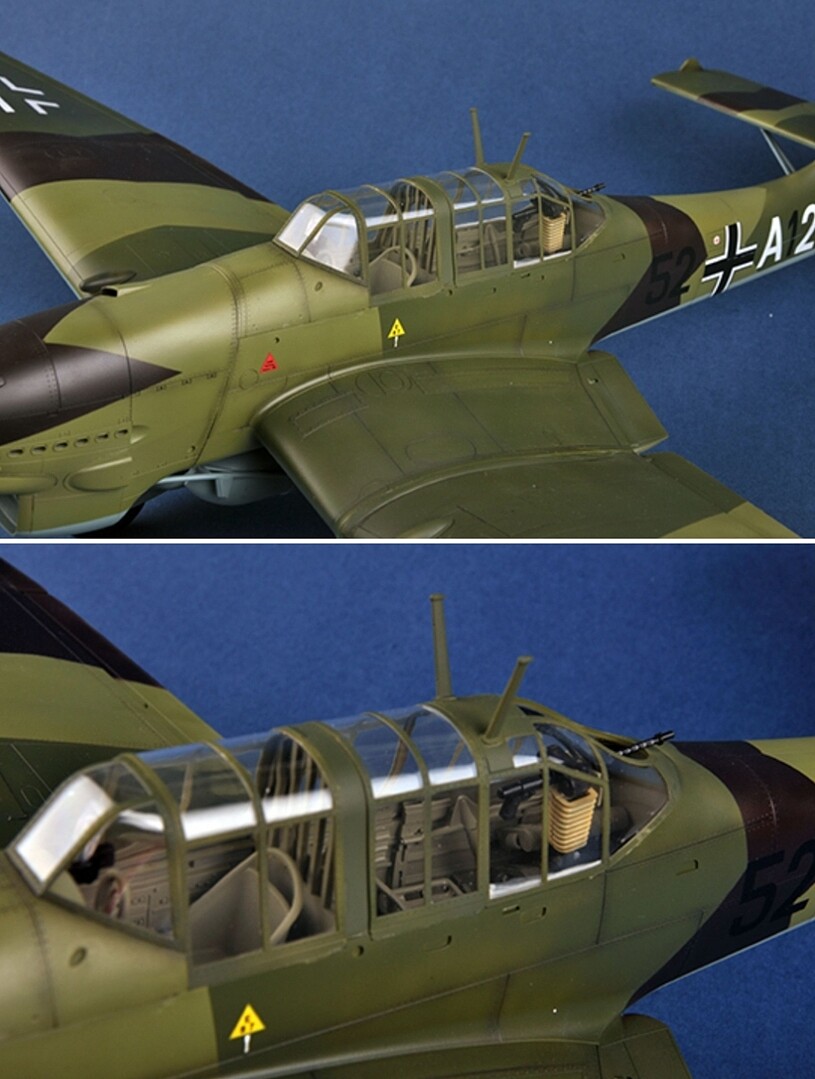 Junkers Ju87A Stuka German Dive Bomber -- Plastic Model Airplane Kit ...