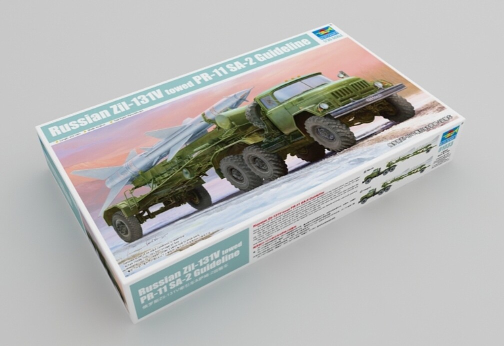 Russ Zil31V Truck with PR11 SA2 Guideline Missile -- Plastic Model ...