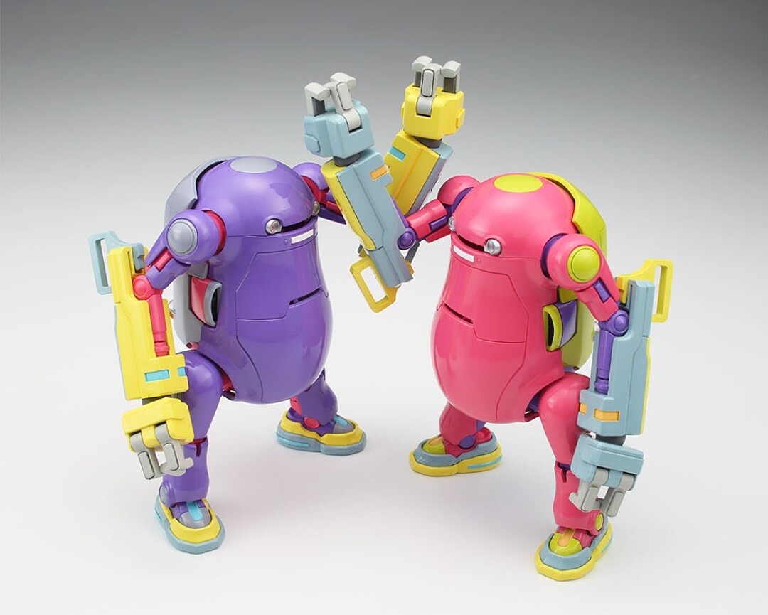 MechatroWeGo NO.7 Power Arm Purple/Pink (2) -- Plastic Model Kit -- 1/ ...