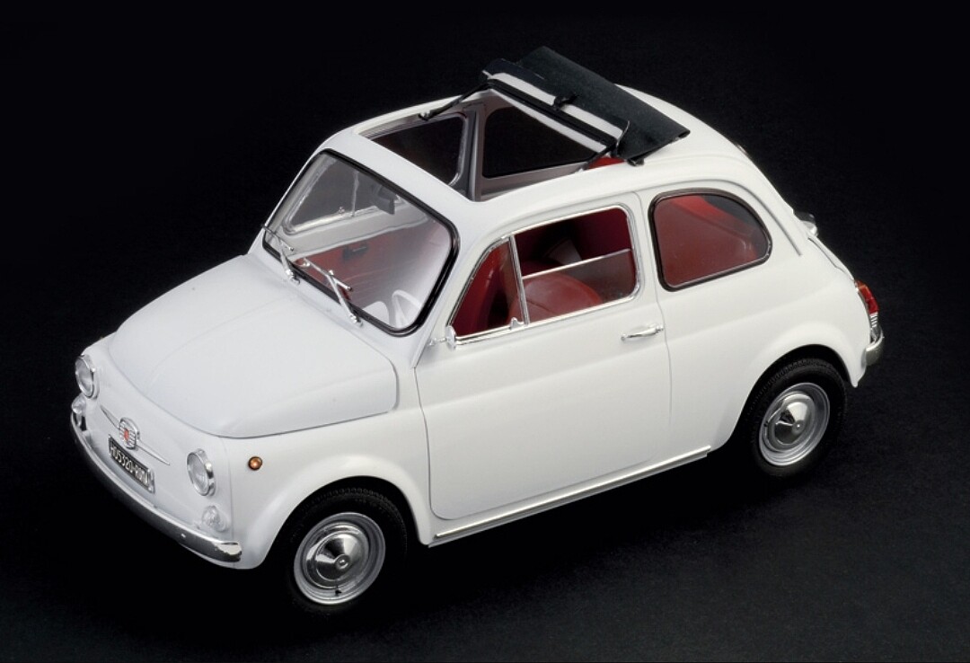 Fiat 500F 1968 -- Plastic Model Car Kit -- 1/12 Scale -- #4703s ...