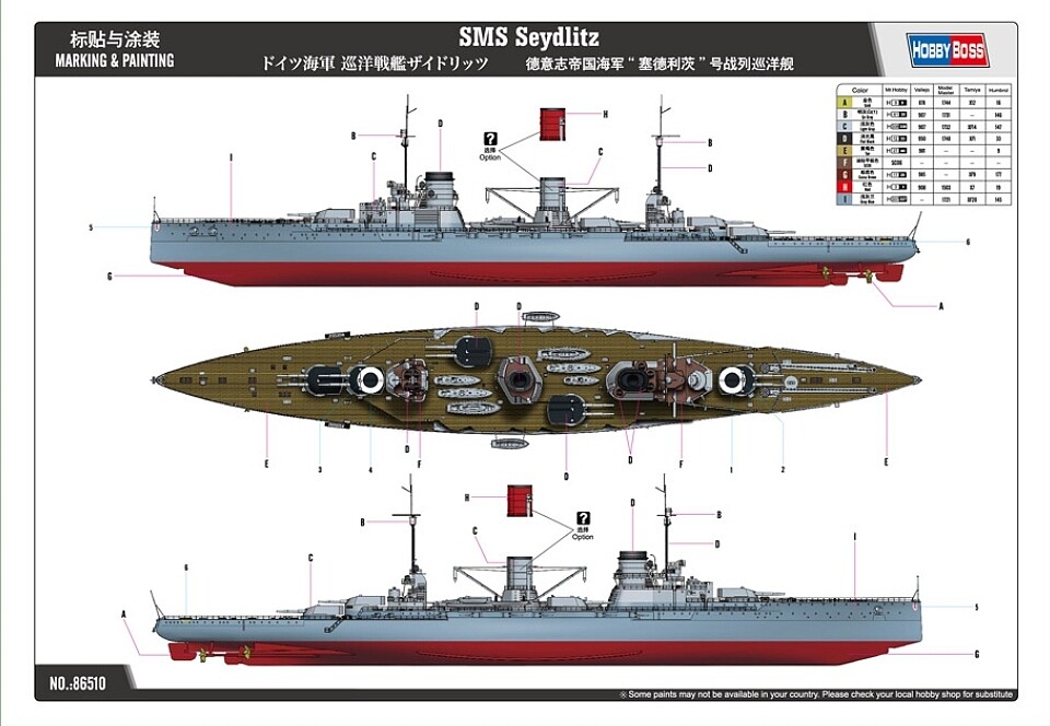 SMS Seydlitz Pictures