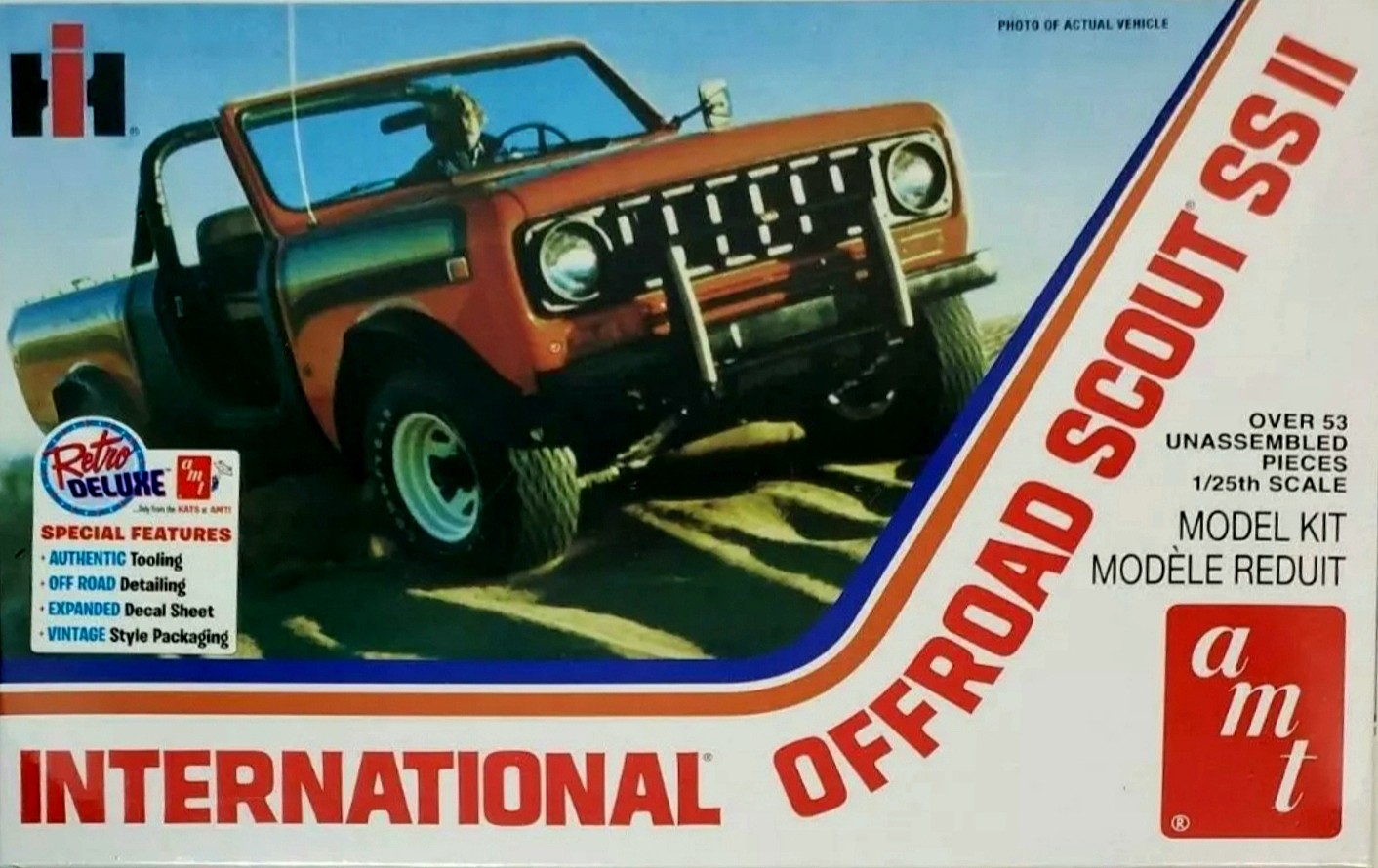 International Scout II Off Road Version -- Plastic Model Truck Kit -- 1 ...