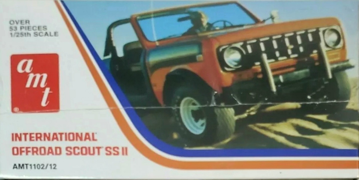 International Scout II Off Road Version -- Plastic Model Truck Kit -- 1 ...