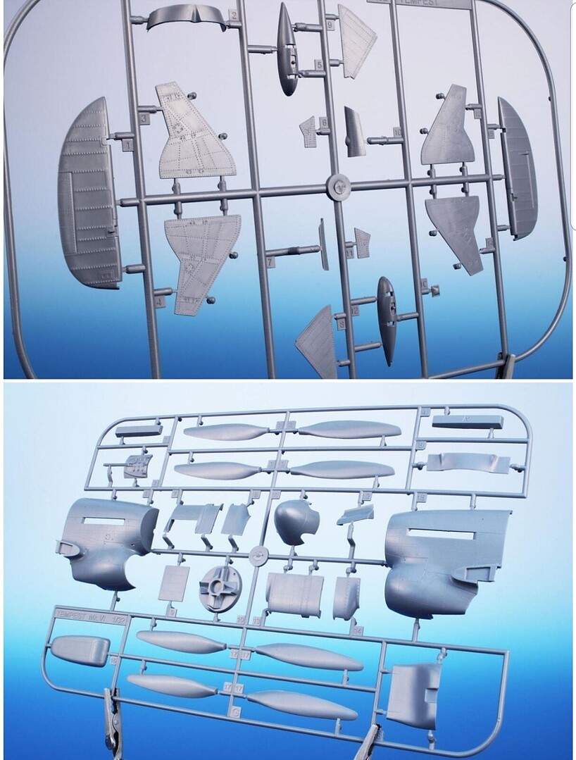 Hawker Tempest Mk VI Fighter (MAY) -- Plastic Model Airplane Kit -- 1/ ...