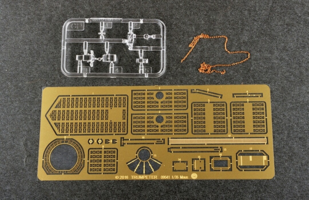 PzKpfw VII Maus Tank (New Tool) (JAN) -- Plastic Model Military Vehicle ...