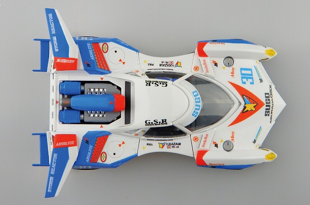 Cyber Formula #20 Sugo Asurado GSX Race Car -- Plastic Model Car ...