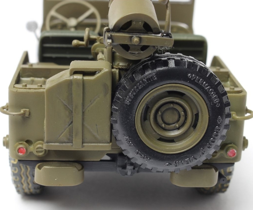 Godzilla Army Jeep -- Plastic Model Military Vehicle Kit -- 1/25 Scale ...