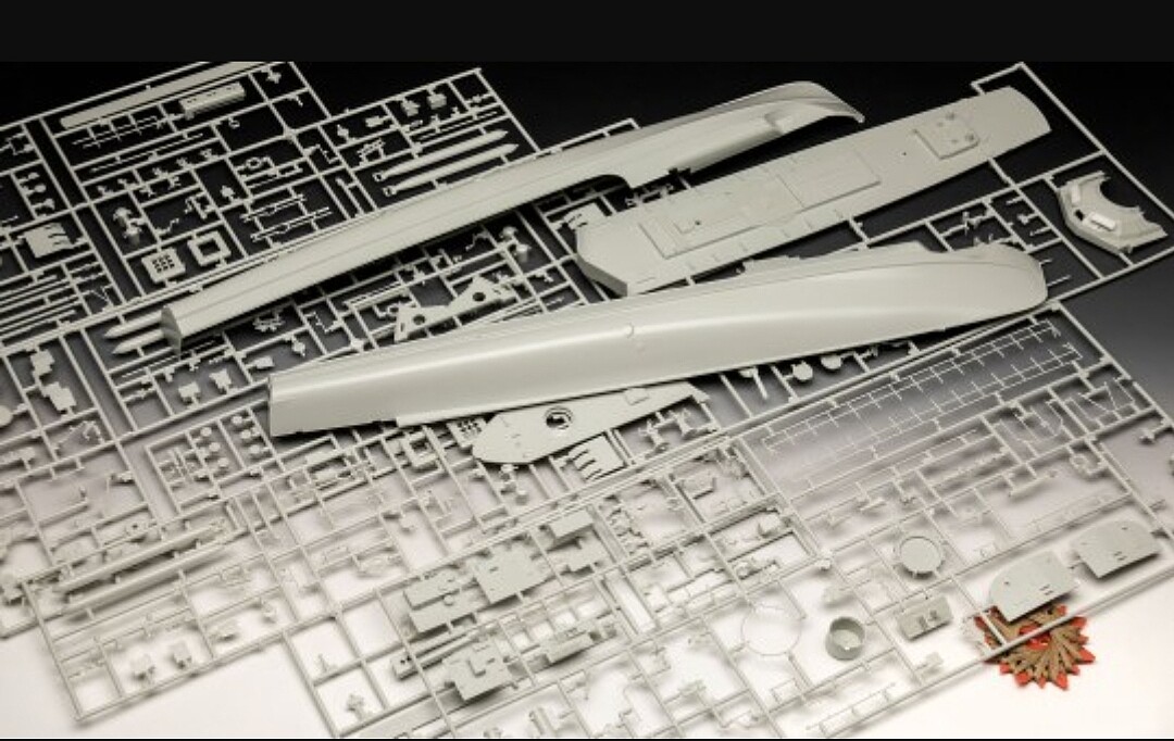 German Fast Attack Craft S100 -- Plastic Model Ship Kit -- 1/72 Scale ...