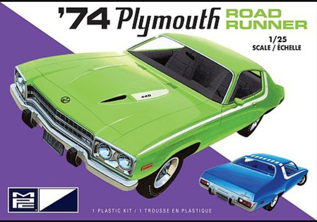 Gallery Pictures MPC 1974 PLYMOUTH ROAD RUNNER Plastic Model Car ...