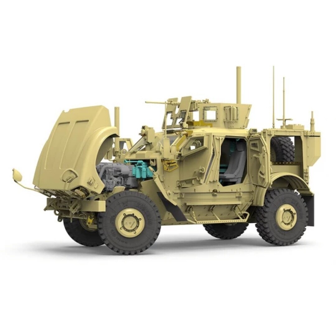 M1240A1 M-ATV MRAP with Full Interior -- Plastic Model Military Vehicle ...