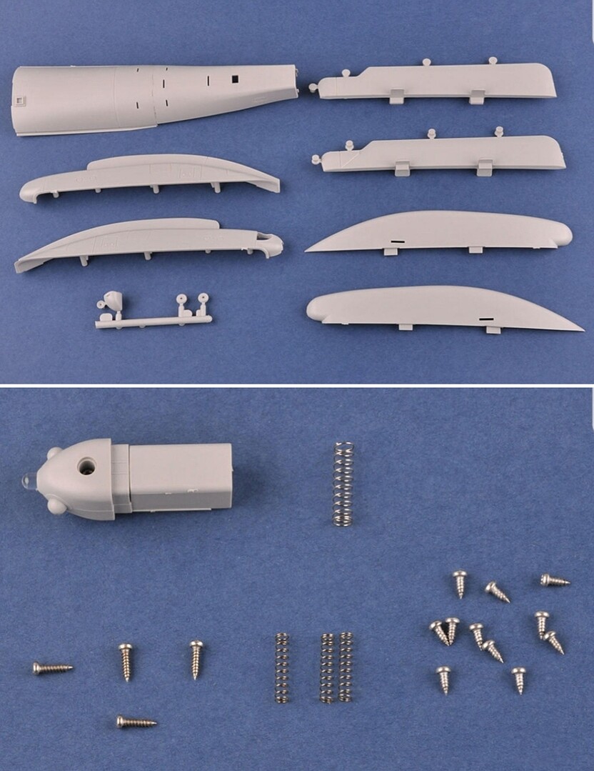 US AV-8B Harrier II -- Plastic Model Airplane Kit -- 1/18 Scale ...