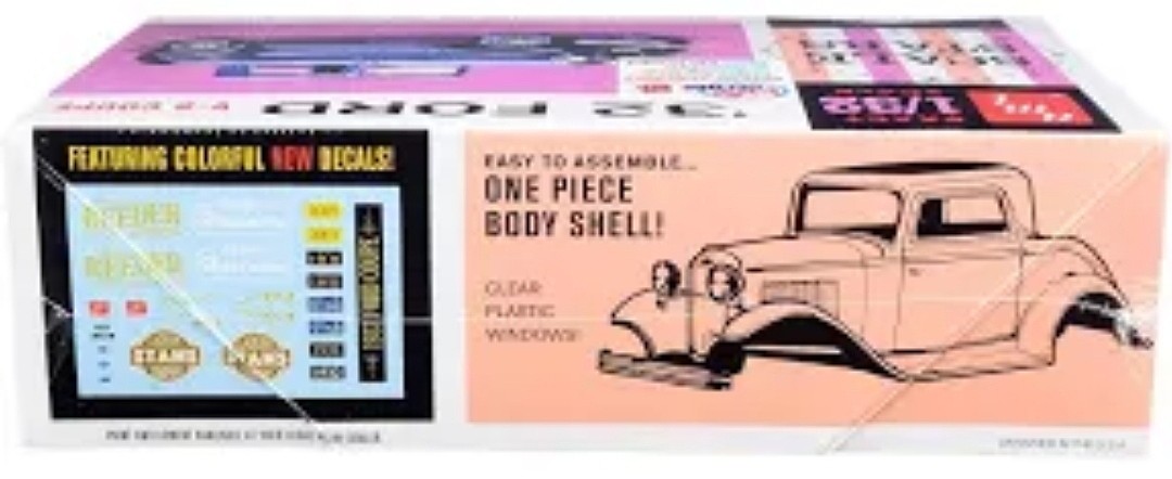 1932 Ford Scale Stars 1-32 -- Plastic Model Car Vehicle Kit -- 1/32 ...