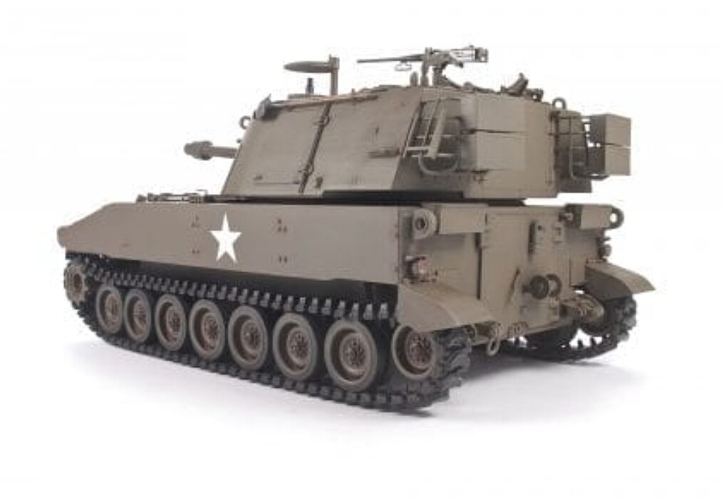 US M-108 105mm Howitzer -- Plastic Model Military Tank Kit -- 1/35 ...