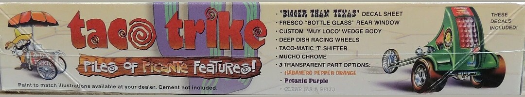 Taco Trike (Trick Trikes Series) -- Plastic Model Motorcycle Kit -- 1/ ...