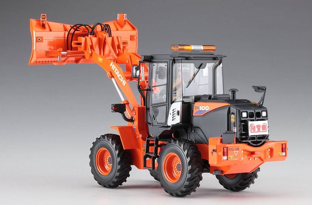 Hitachi Wheel Loader ZW100-6 -- Plastic Model Truck Vehicle Kit -- 1/35 ...