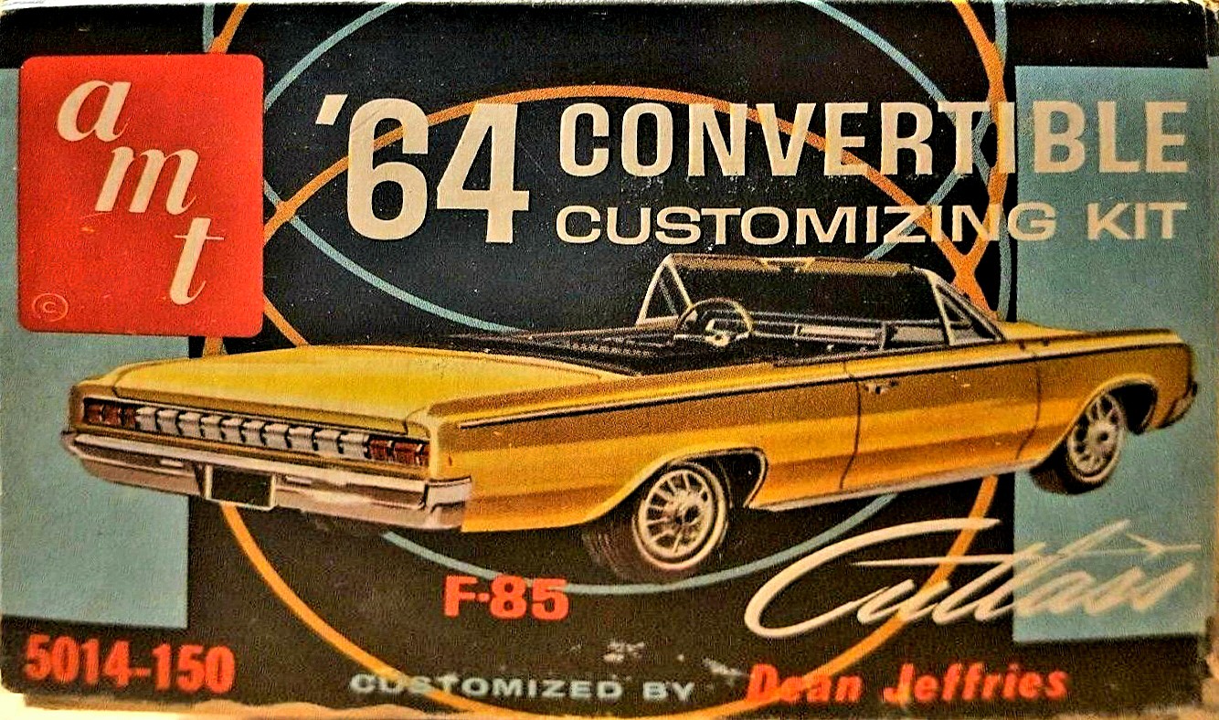 1964 Cutlass F-85 Convertible 3 N 1 -- Plastic Model Car Vehicle Kit ...