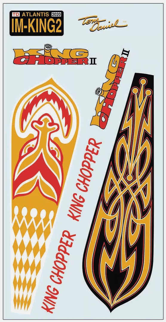 Tom Daniel King Chopper II -- Plastic Model Car Kit -- 1/8 Scale ...