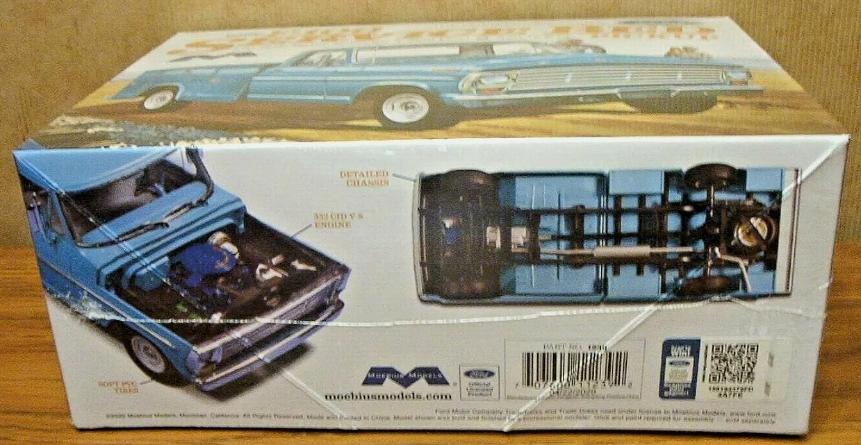 1967 Ford F100 Service Bed Pickup Truck -- Plastic Model Vehicle Kit ...