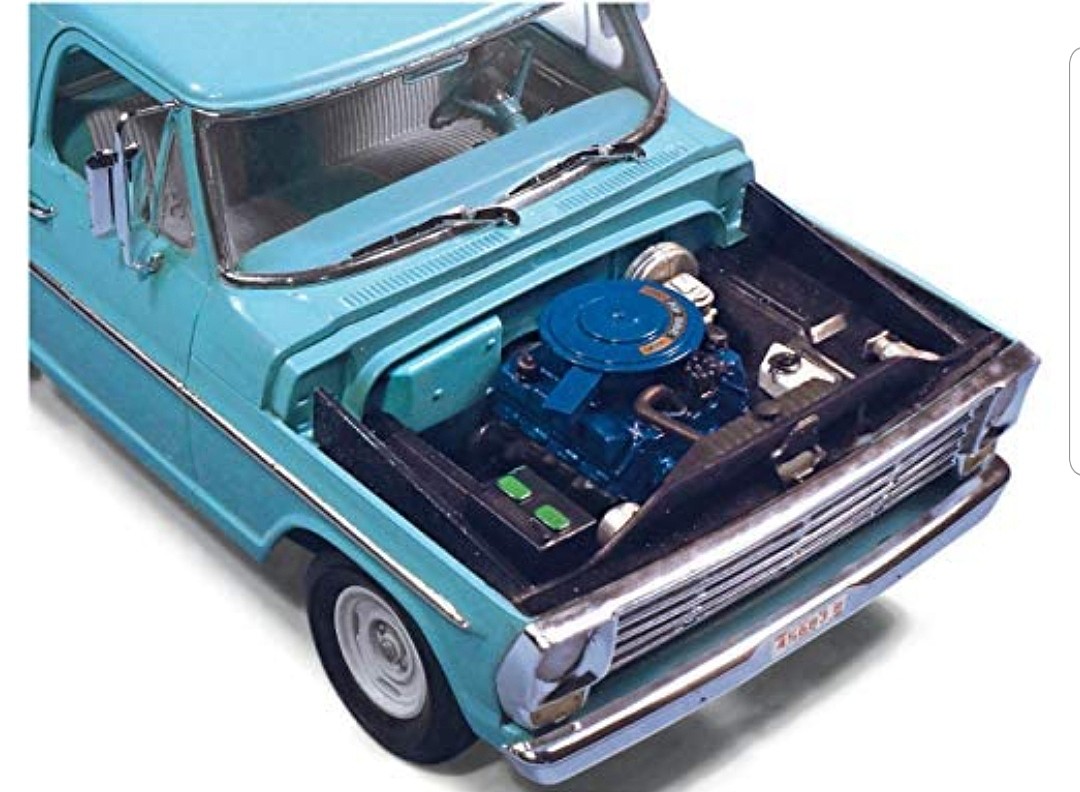 1967 Ford F100 Service Bed Pickup Truck -- Plastic Model Vehicle Kit ...