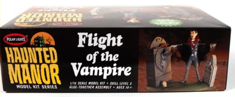 Haunted Manor Flight of the Vampire Diorama Set -- Plastic Model ...