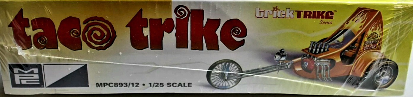 Taco Trike (Trick Trikes Series) -- Plastic Model Motorcycle Kit -- 1/ ...