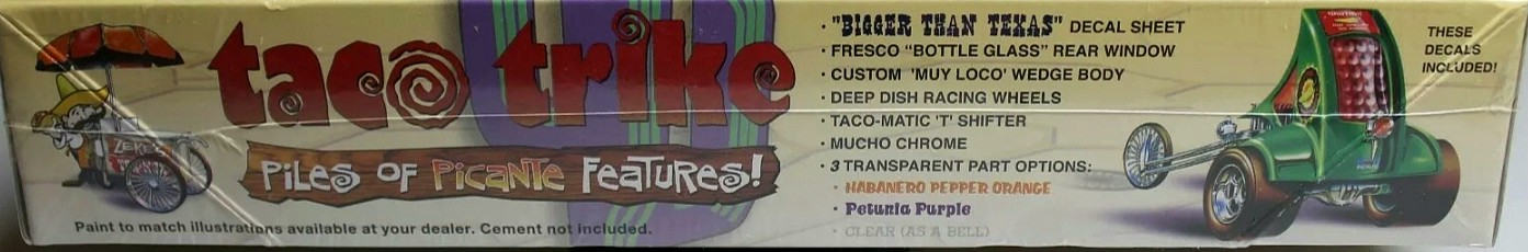 Taco Trike (Trick Trikes Series) -- Plastic Model Motorcycle Kit -- 1/ ...
