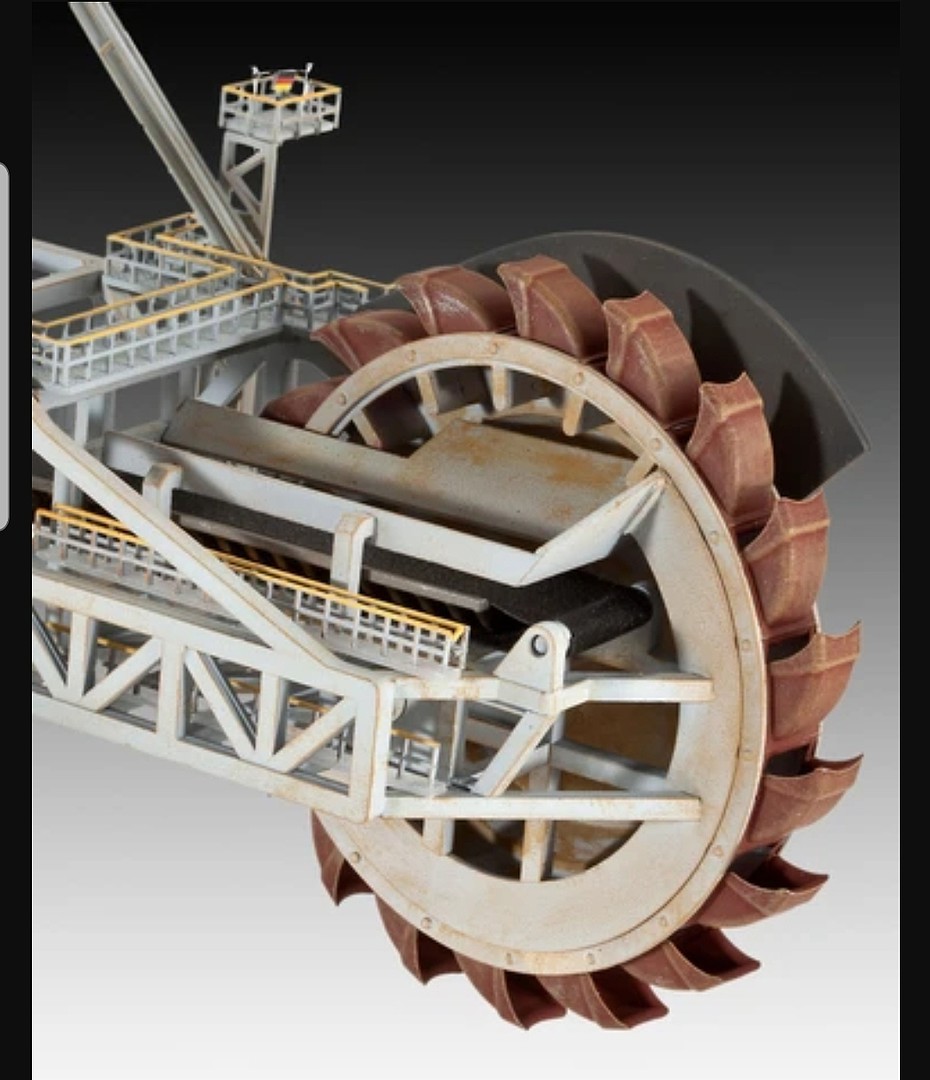 Bucket Wheel Excavator 289 Limited Edition -- Plastic Model Tractor Kit ...