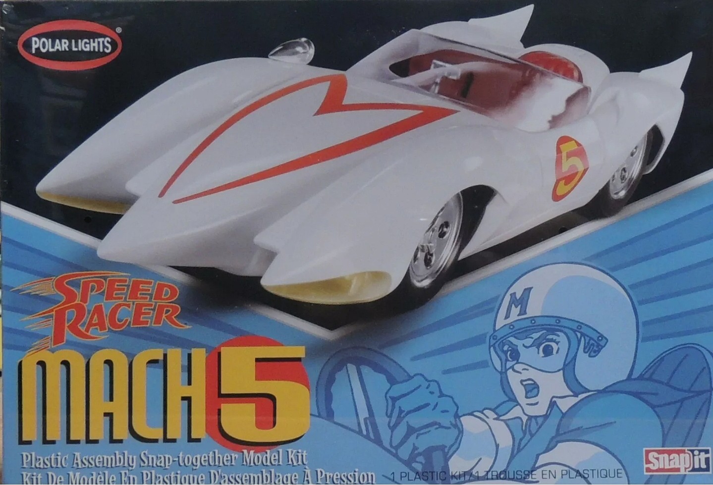 Gallery Pictures Polar-Lights Speed Racer Mach 5 Race Car (Snap ...