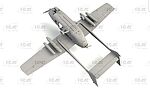ICM Cessna O2A US Navy Service Aircraft (NOV) Plastic Model Airplane ...