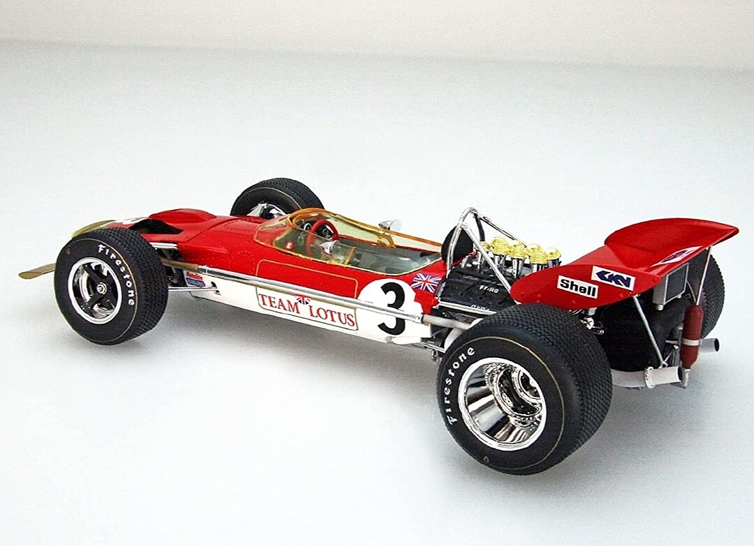1970 Lotus Type 49C Team Lotus F1 Race Car -- Plastic Model Car Vehicle ...