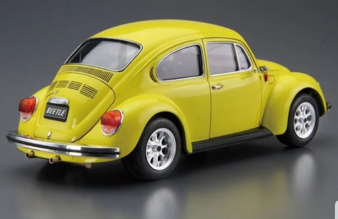 1973 VW Beetle Model 1303S Hardtop -- Plastic Model Car Vehicle Kit ...