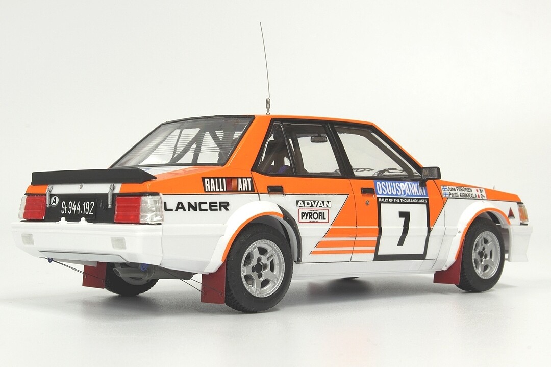 1/24 Mitsubishi Lancer Turbo 1982 Rally of 1000 Lakes Race Car pictures ...