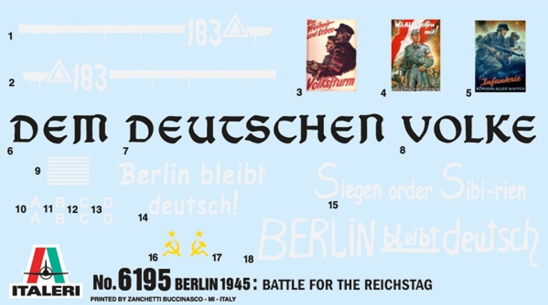 Battle for the Reichstag Berlin 1945 -- Plastic Model Military Diorama ...