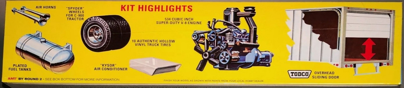 Ford C600 Hostess Truck w/Trailer -- Plastic Model Truck Vehicle Kit ...