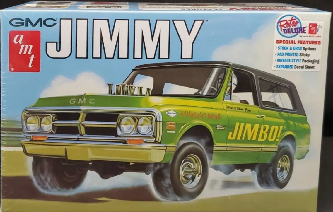 1972 GMC Jimmy -- Plastic Model Truck Vehicle Kit -- 1/25 Scale ...