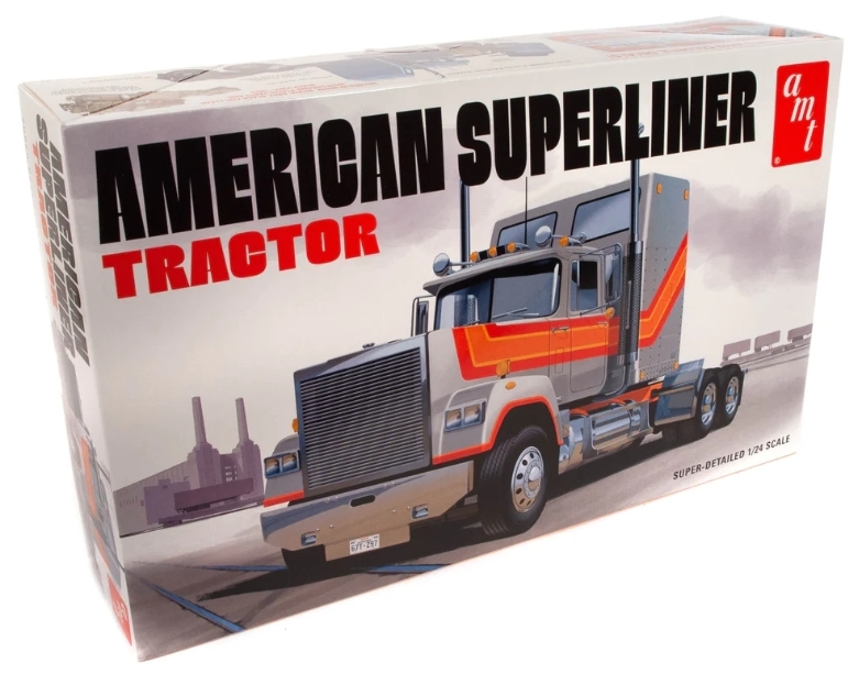 American Superliner Semi Tractor Cab -- Plastic Model Car Truck Vehicle ...