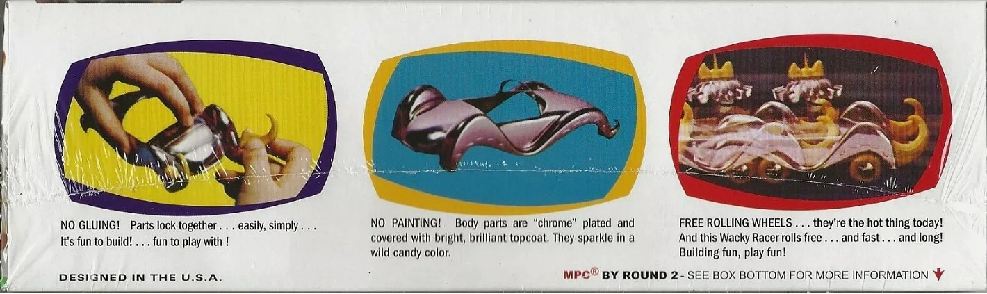 1/32 Wacky Races- Compact Pussycat -- Plastic Model Vehicle Kit -- 1/32 ...